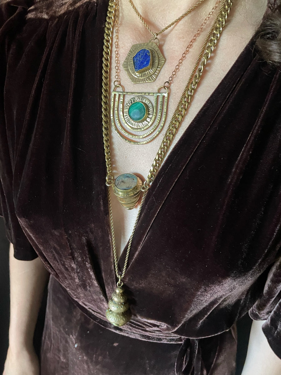 Blue Shell Hex – Fossil & Hide