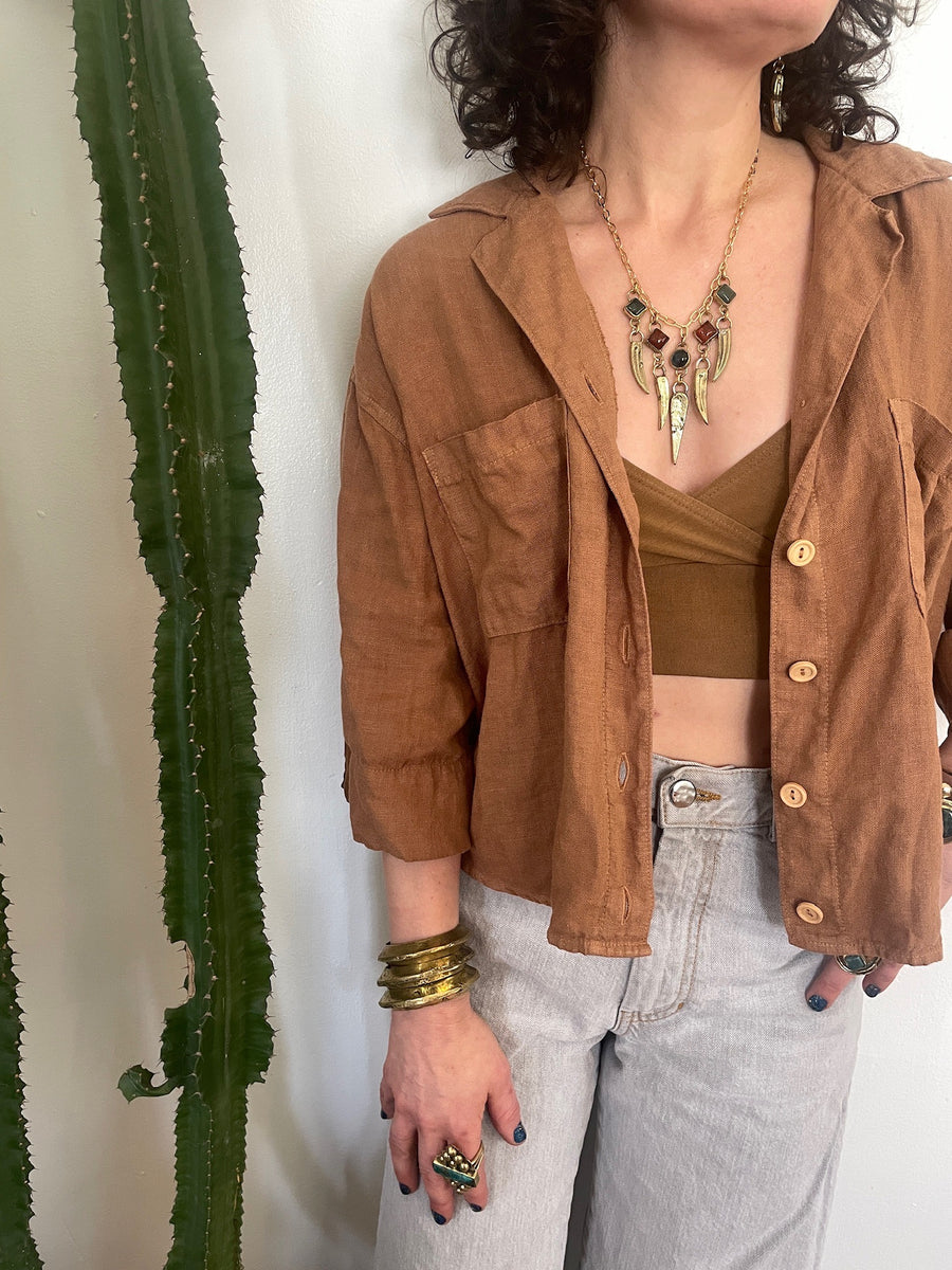 Jane Says Necklace – Fossil & Hide